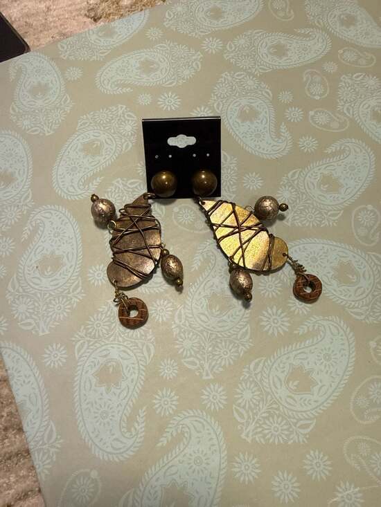 Kate Hines | Jewelry | Kate Hines Brooch Multimetal Colorful Stones ...